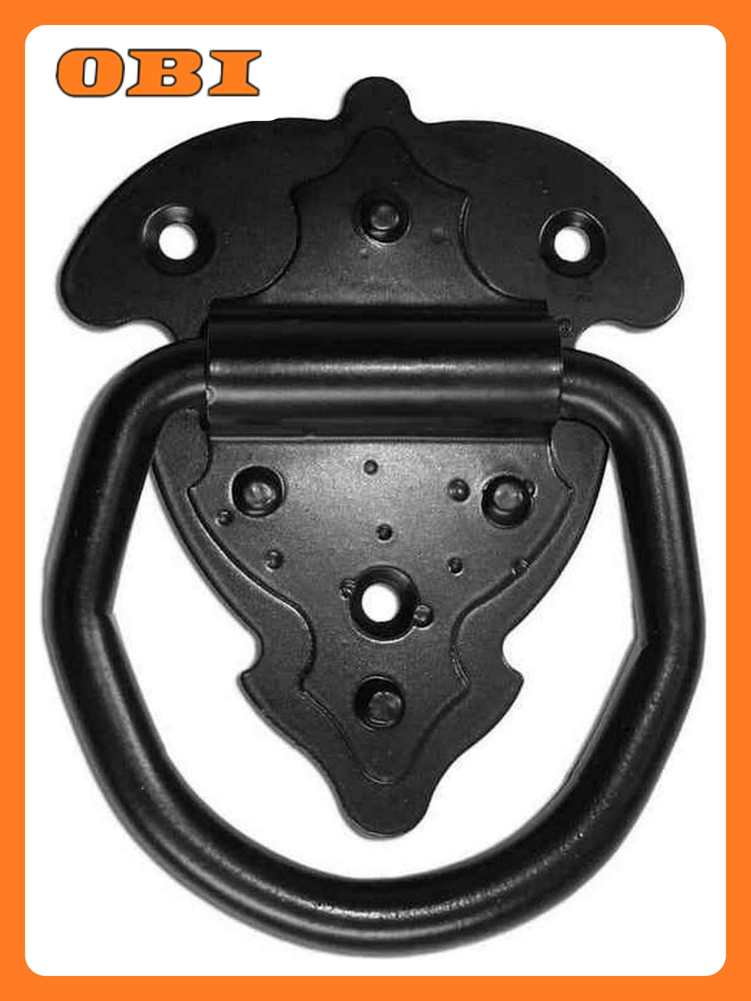 Дверная ручка-кольцо Tech-Krep FRS2-50 черный