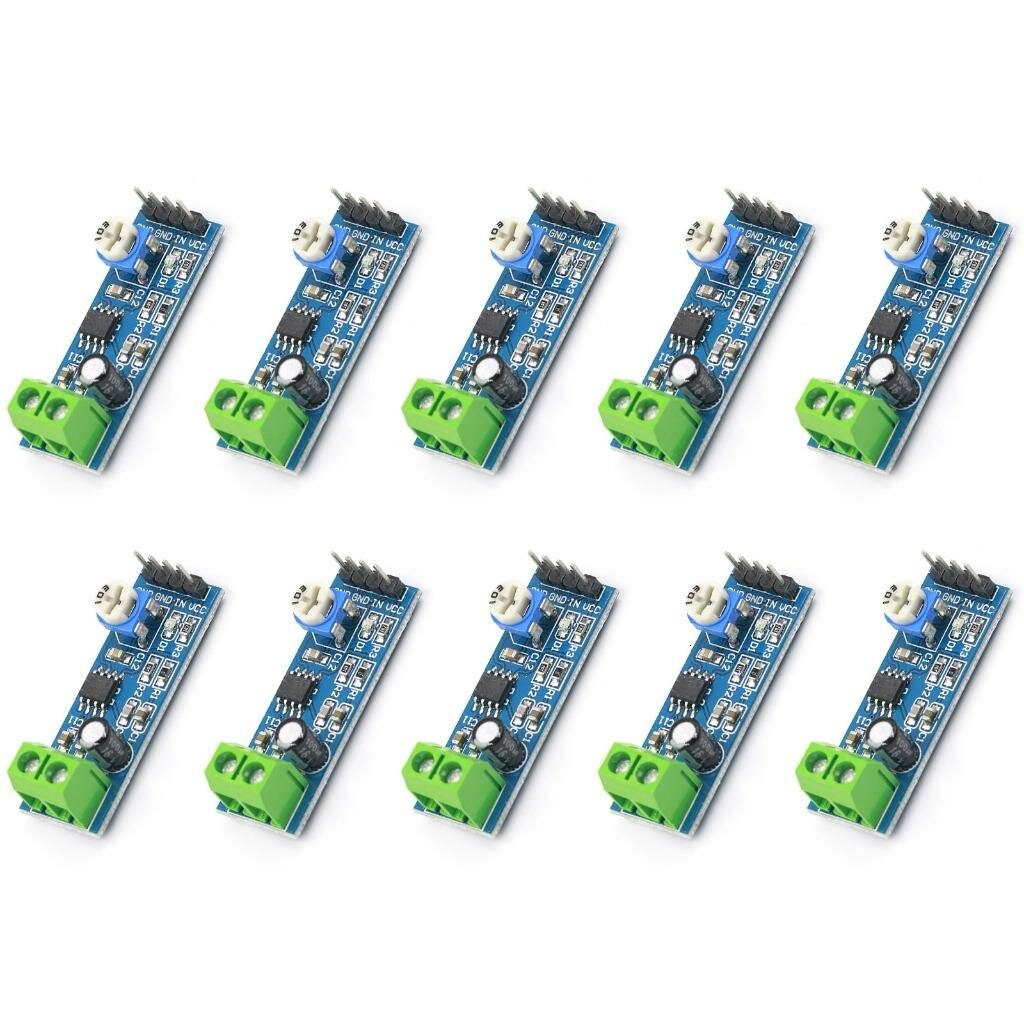 10 шт, модуль усилителя мощности LM386 с 200-кратным усилением, моно-усилитель звука