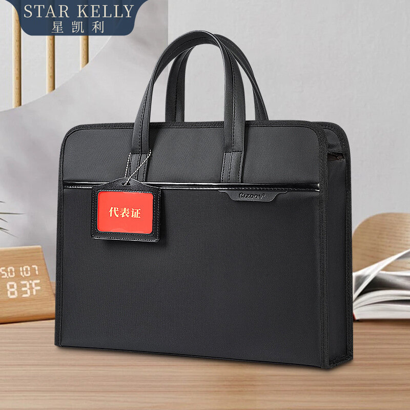 Деловая офисная сумка, пакет для документов, пакет для документов для мужчин из оксфорда, пакет для ноутбука, портфель