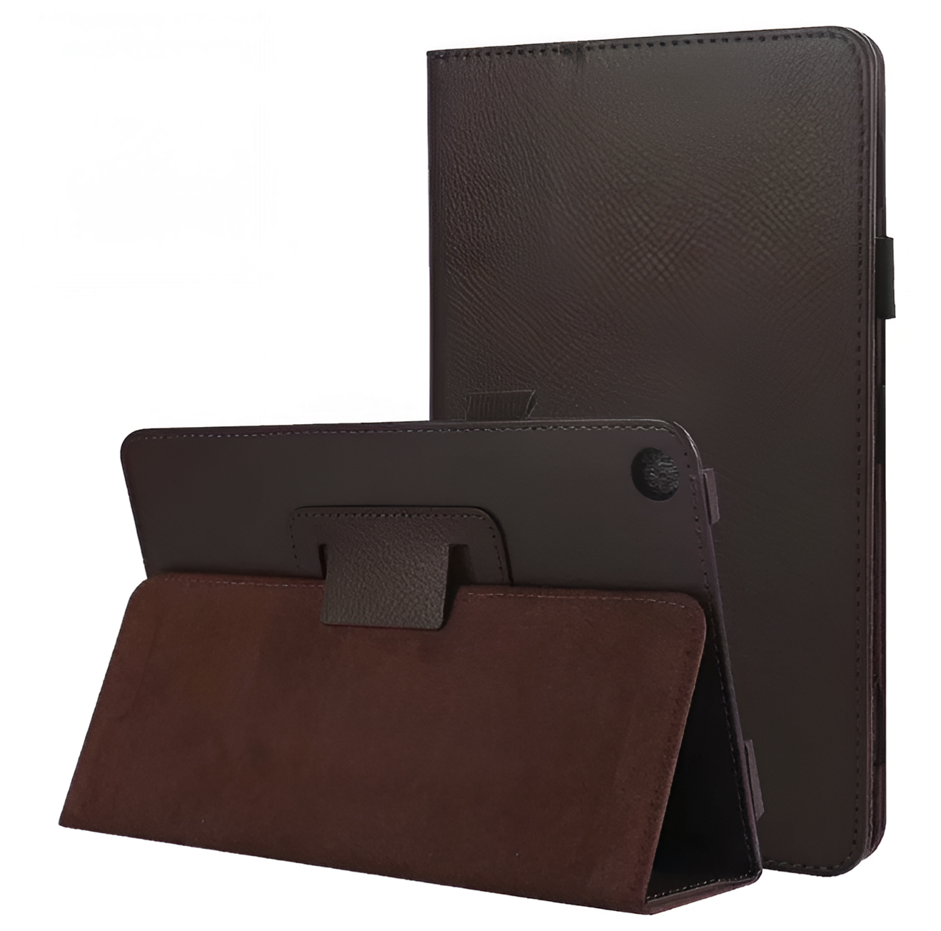 Чехол-обложка Mypads с подставкой для Huawei Mediapad M5 Lite 8 LTE, Huawei Mediapad M5 Lite 8 64Gb WiFi, коричневый