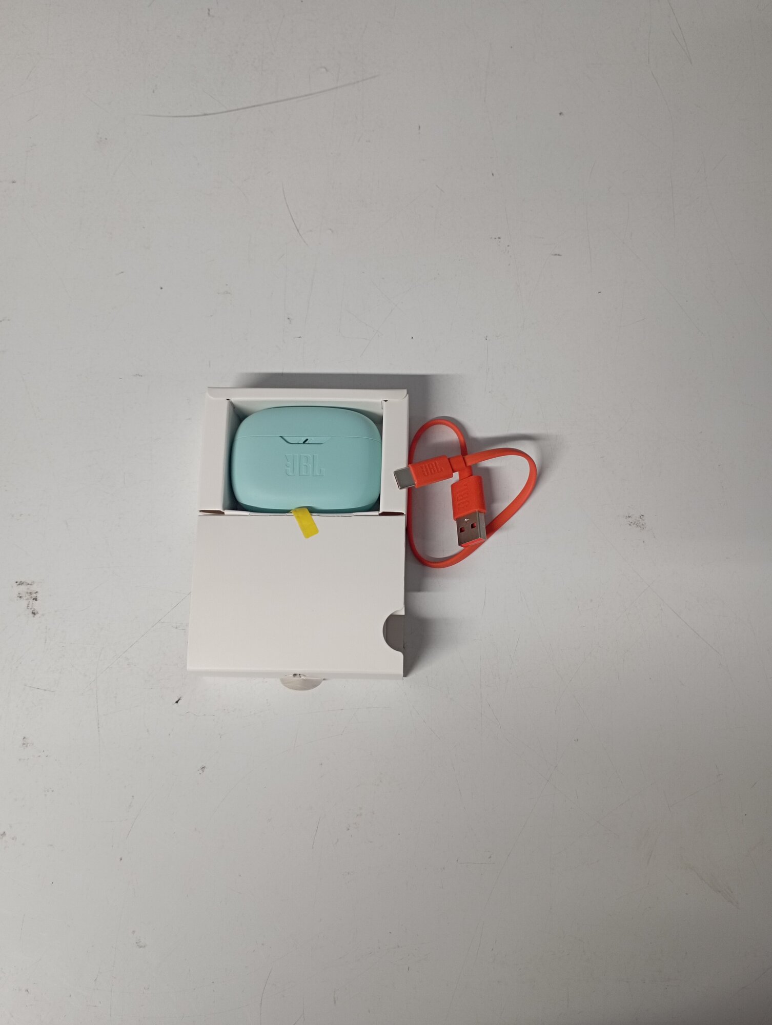 Беспроводные наушники JBL Wave Beam, USB Type-C, мятный