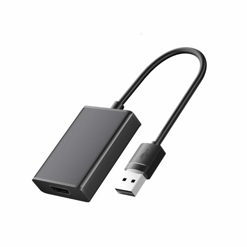 USB-док для двойного дисплея 1080P, - Однопортовый HDMI