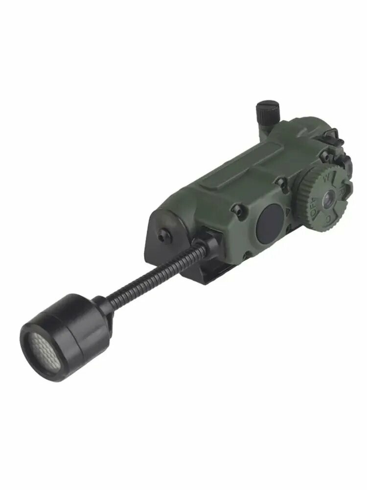 Фонарь для каски WOSPROT Crotale — стиль Princeton Tec, гибкий осветительный рычаг, IR функция