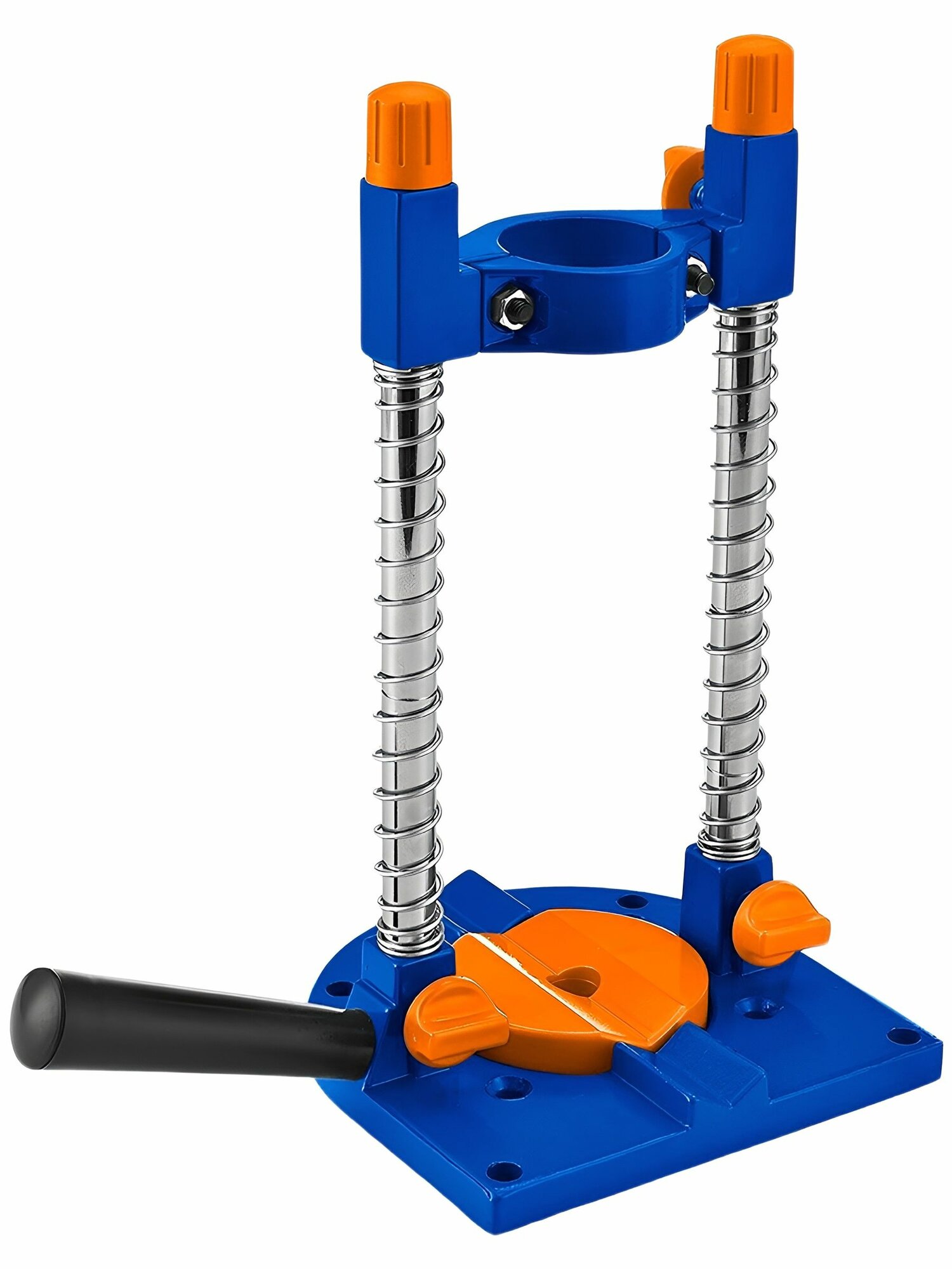 Стойка вертикальная для дрели 125мм, алюминиевое основание "WADFOW"