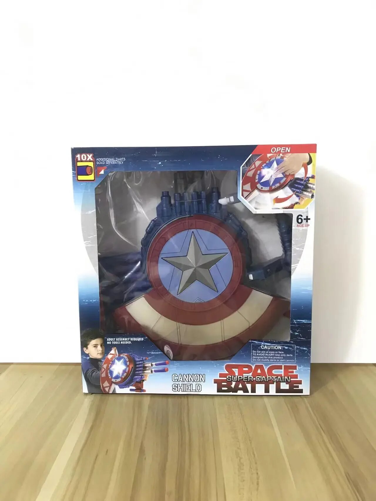 Мягкий щит Капитан Америка MINISO