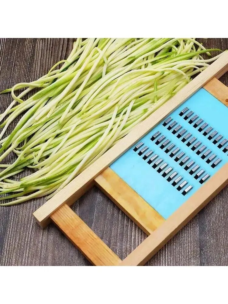 Терка-измельчитель ручная для овощей и сыра, многофункциональная кухонная терка из натурального дерева 2.5 мм