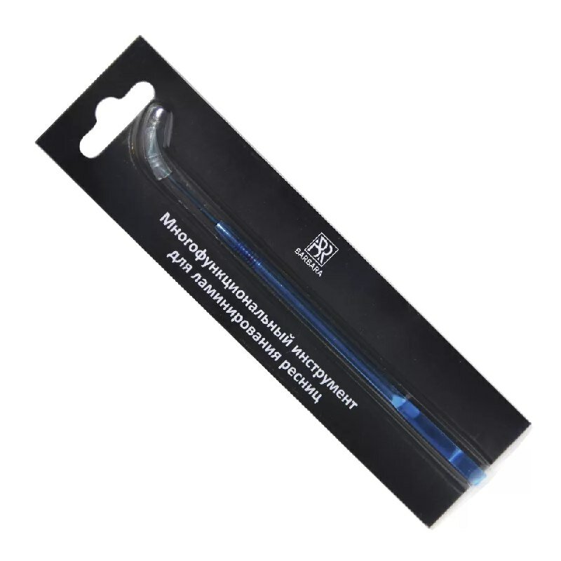 Многофункциональный инструмент для ламинирования и разделения ресниц с иглой BARBARA (голубой)