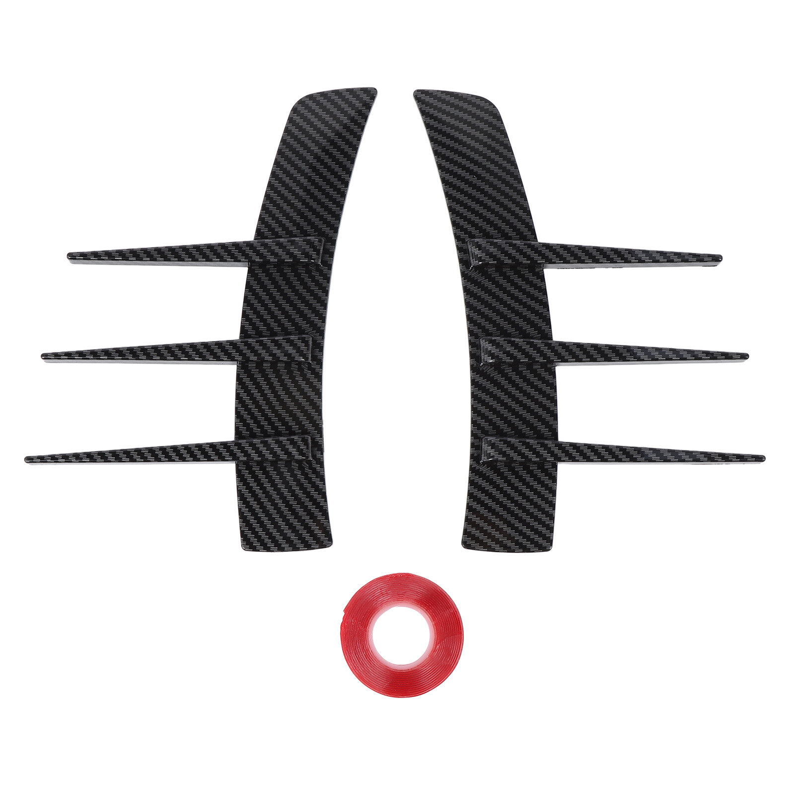 1 пара боковой вентиляционная отделка бампер универсальный автомобиль боковой вентиляционные вентиляционные вентиляторы