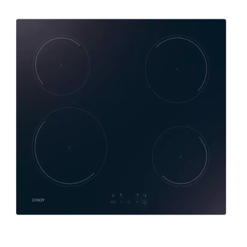 Индукционная панель CANDY, CI642CBB/1RU, с автоотключением и таймером, черная