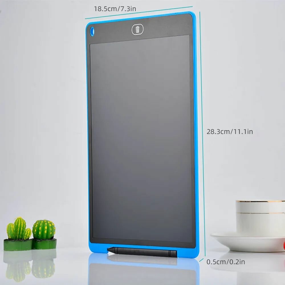 12-дюймовый ЖК-планшет для письма Электронная цифровая доска для рисования