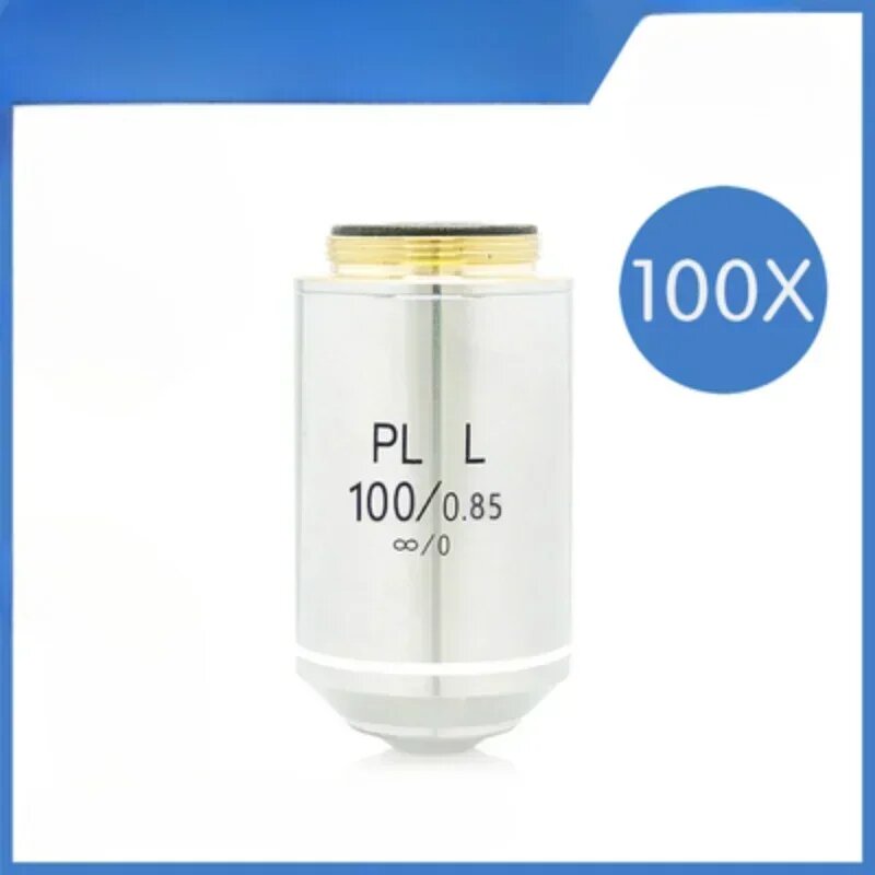 Объектив микроскопа PL L 100/0.85 ∞/0 100X