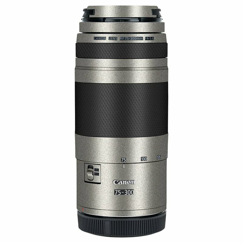 JJC Защитная пленка для объектива Canon RF 75-300mm с антицарапинным покрытием 3M и титановым золотым цветом