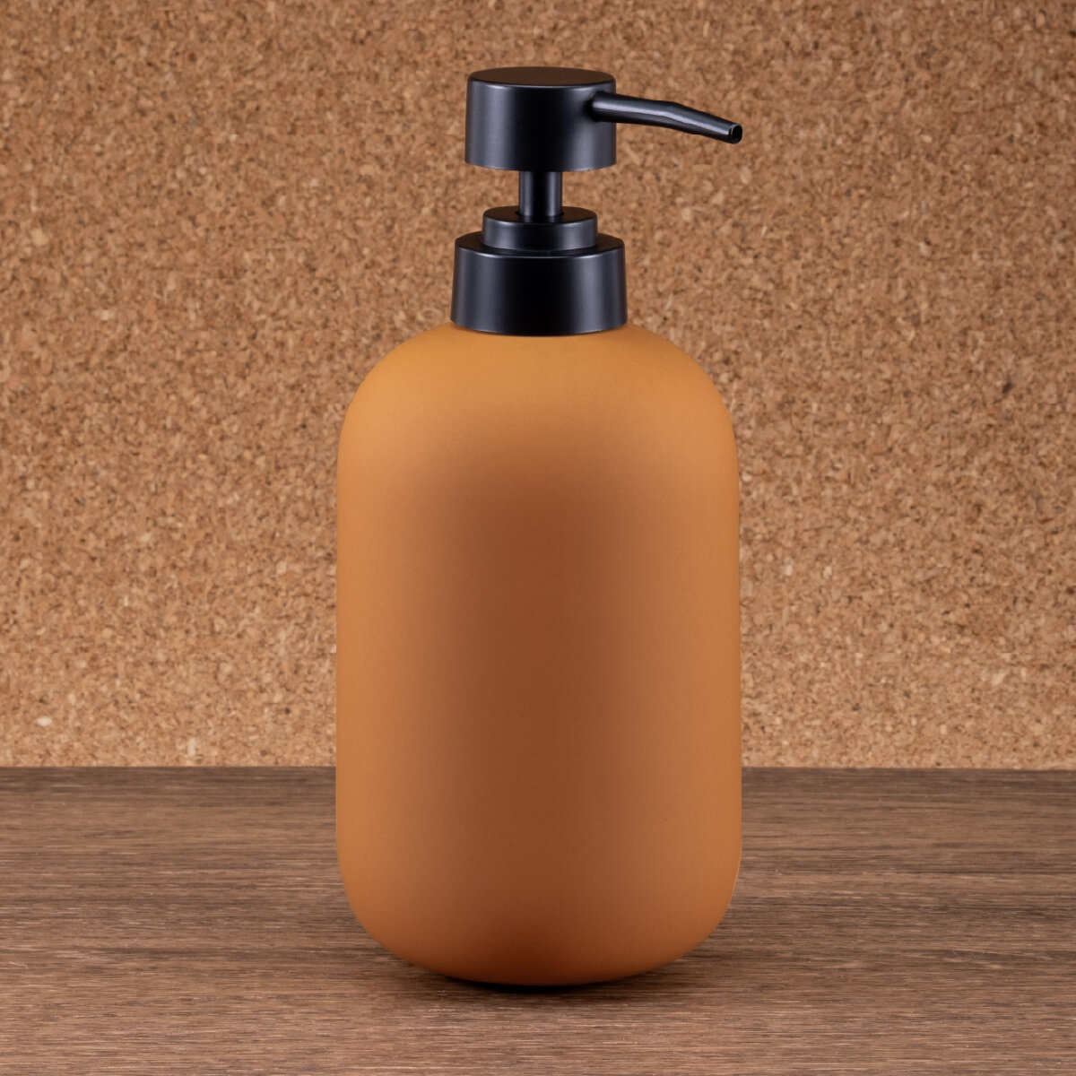 Дозатор для жидкого мыла керамический, 450 мл Terapy оранжевый