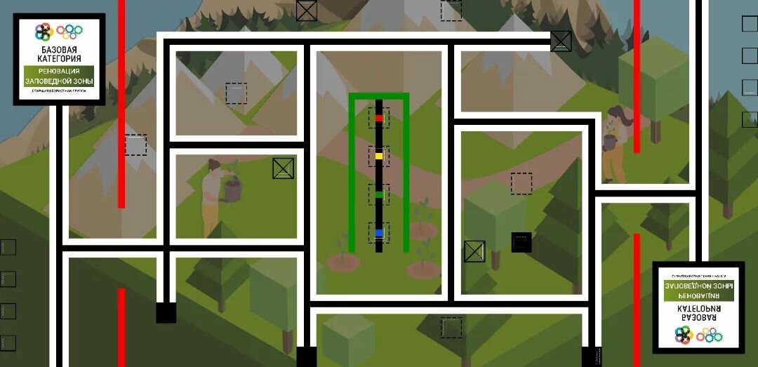 Поле для робототехники РРО 2026 старшая категория