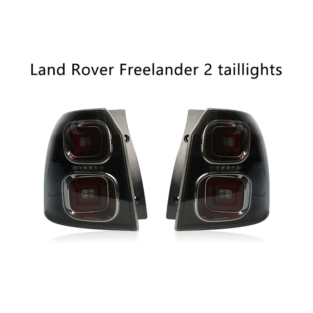 Пара светодиодных задних фонарей для 2007 2008 2009 2010-2015, Land Rover Freelander 2 LR2, задний фонарь, стоп-туманный указатель поворота