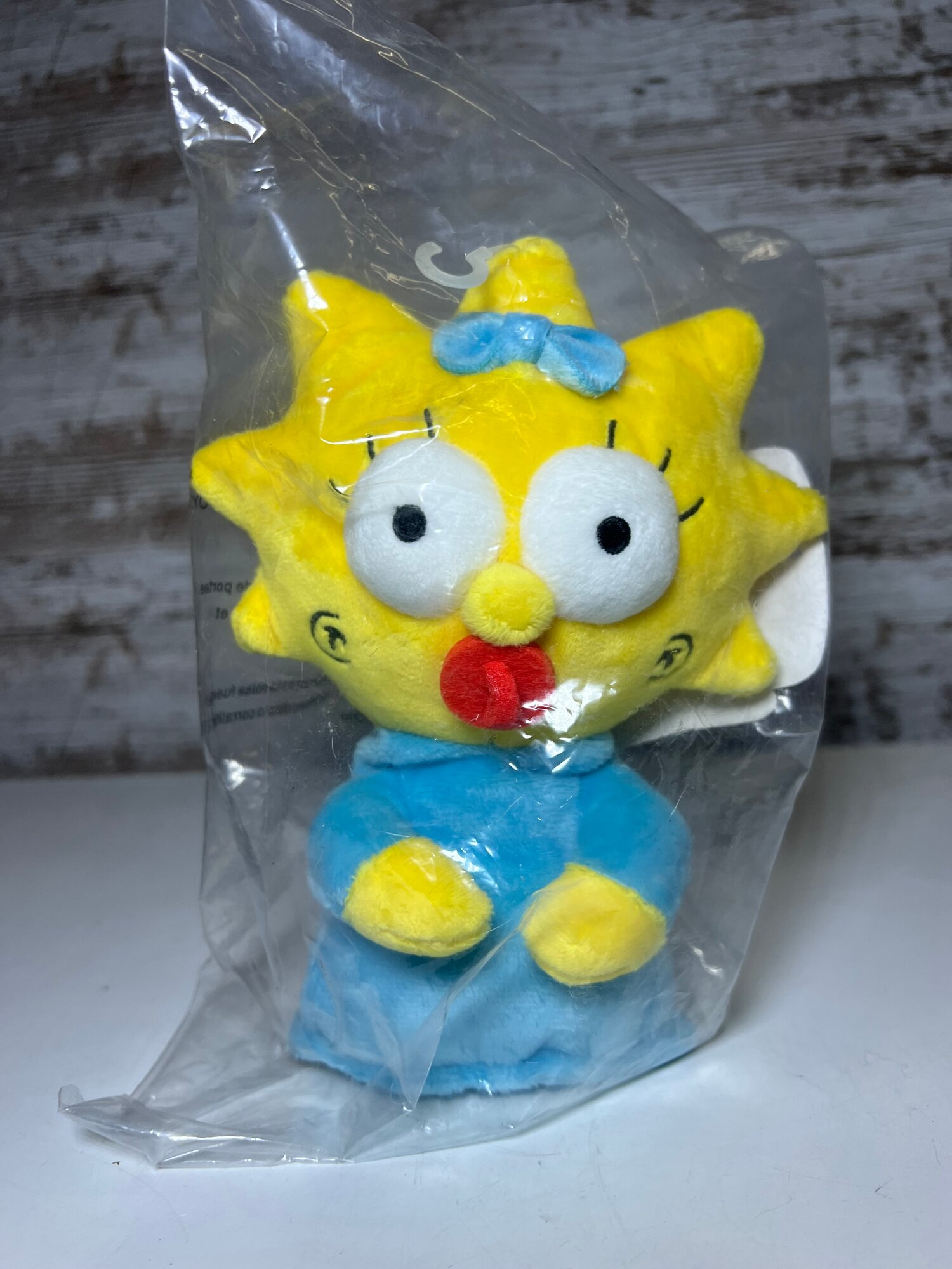 Плюшевая фигурка Мэгги Симпсон, Maggie Evelyn Simpson, 20 см от Kidrobot