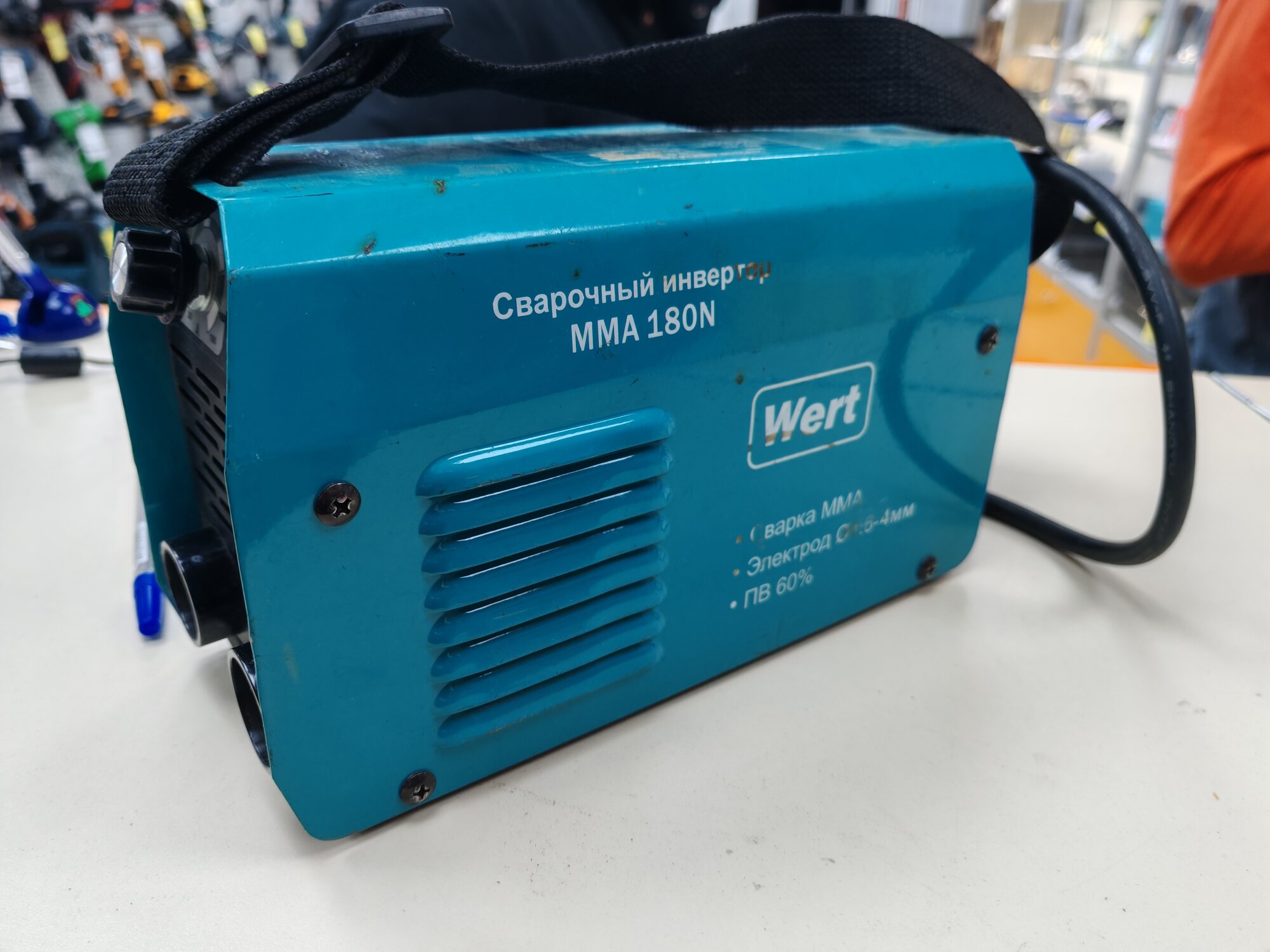 Сварочный аппарат WERT MMA 180N Б/У уценка