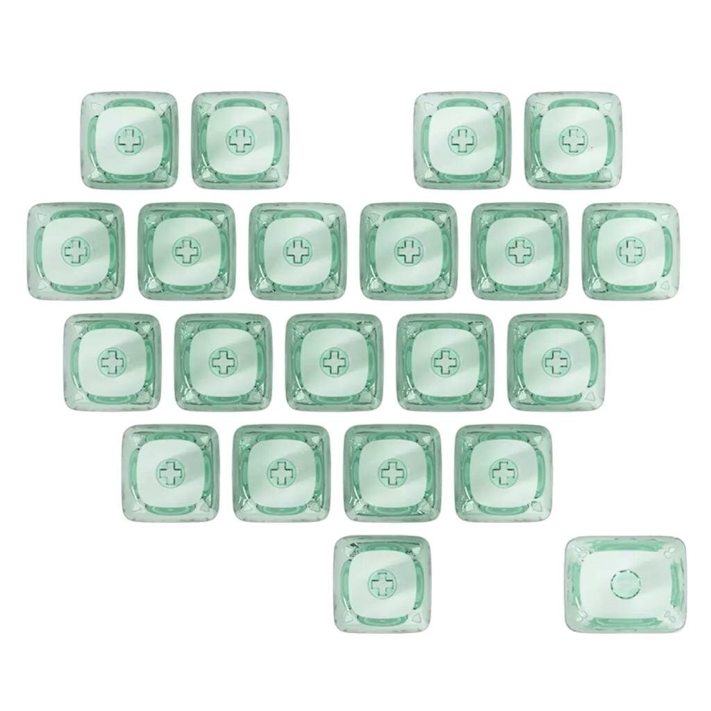 Сердечко Кейкап 21Key MOA Профиль, Зеленый