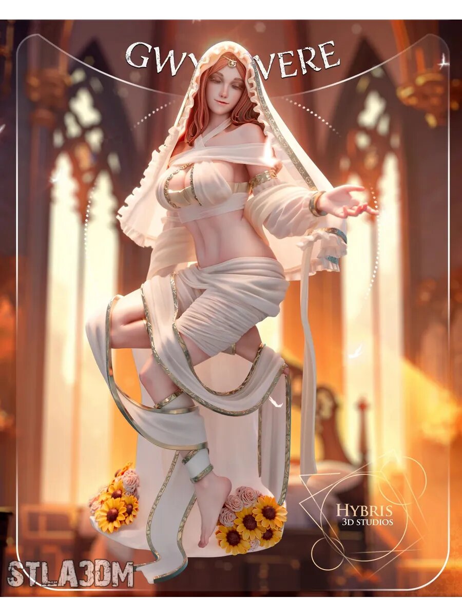 Коллекционная фигурка Gwynevere под покраску 20 см