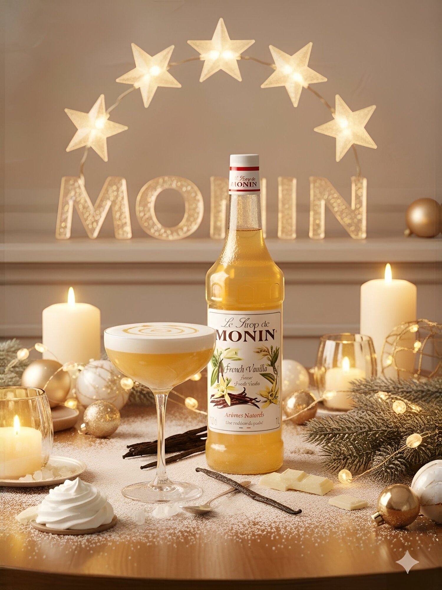 Сироп Monin Французская ваниль, 1 л