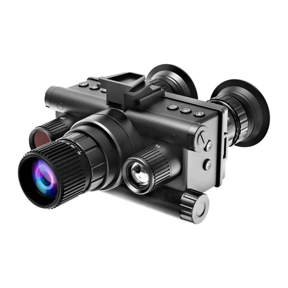 Кросс-бордерный новый продукт: головной прибор ночного видения 4K HD, бинокулярный с двумя круглыми экранами, наружные очки ночного видения, инфракрасный телескоп ночного видения