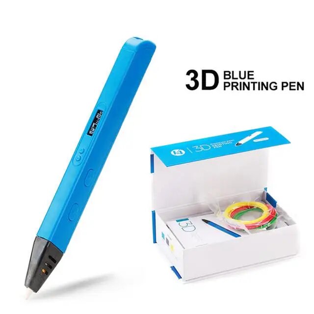 LEEDOAR RP800A 3D-ручка синяя ЕС, Blue Pen