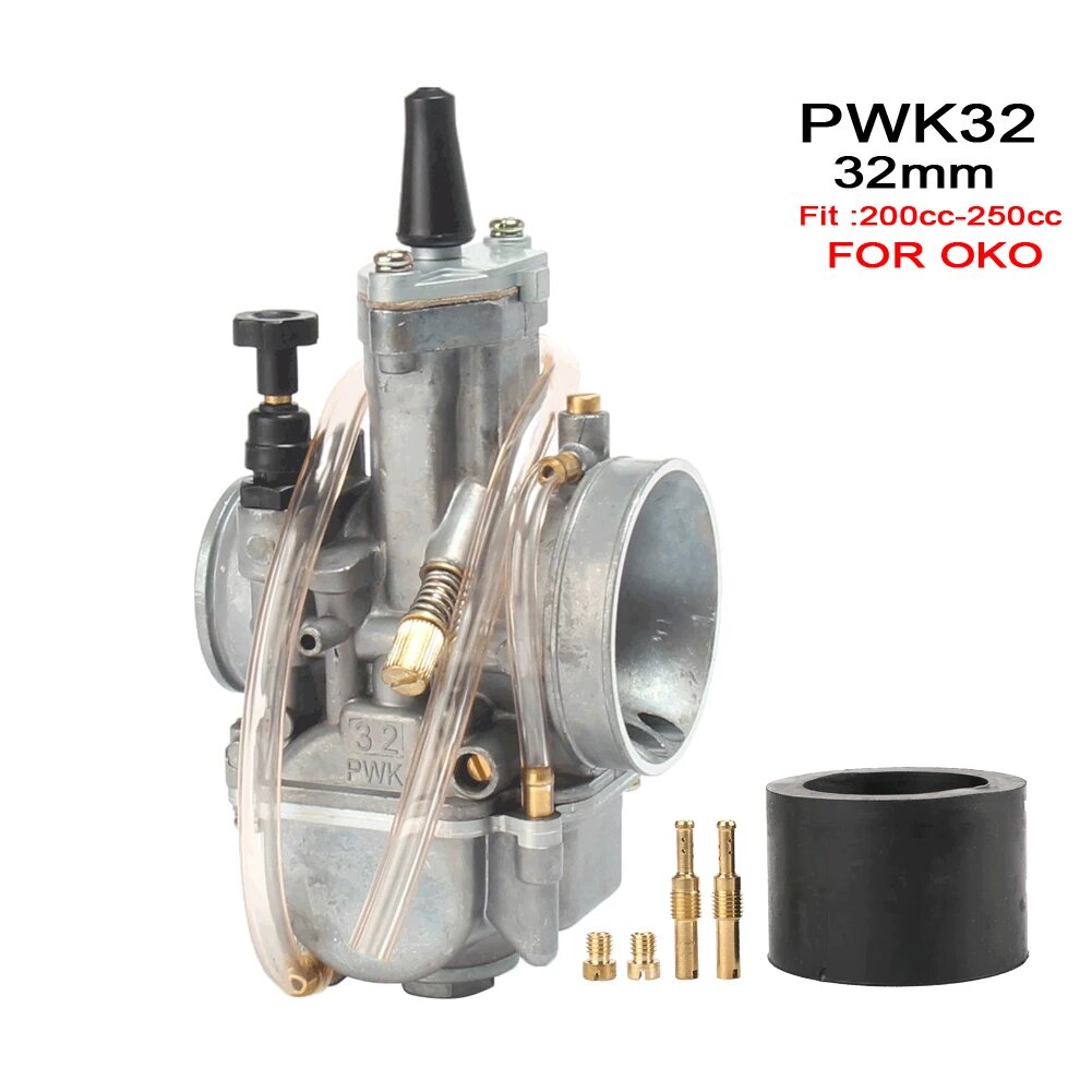 Карбюратор для мотоцикла PWK 21 24 26 28 30 32 34 мм, с мощной струей для око косо, внедорожного велосипеда, скутера DIO JOG CR 2T 4T 32mm OK