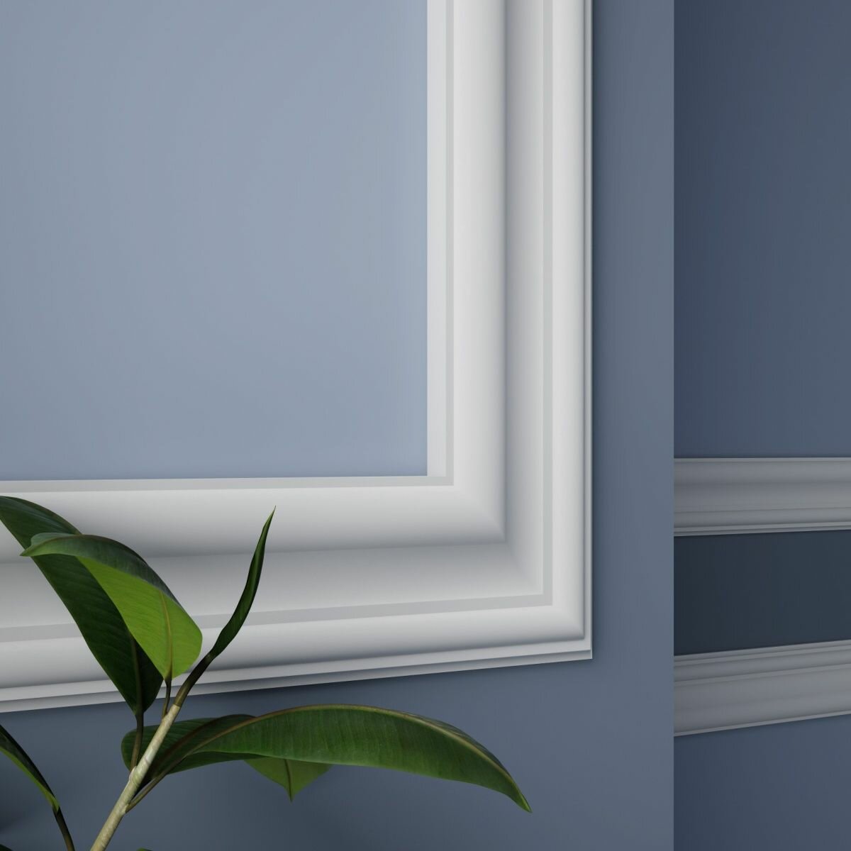 Молдинг Ultrawood U 0009 i Д2000хВ55хШ15 мм / Ультравуд.