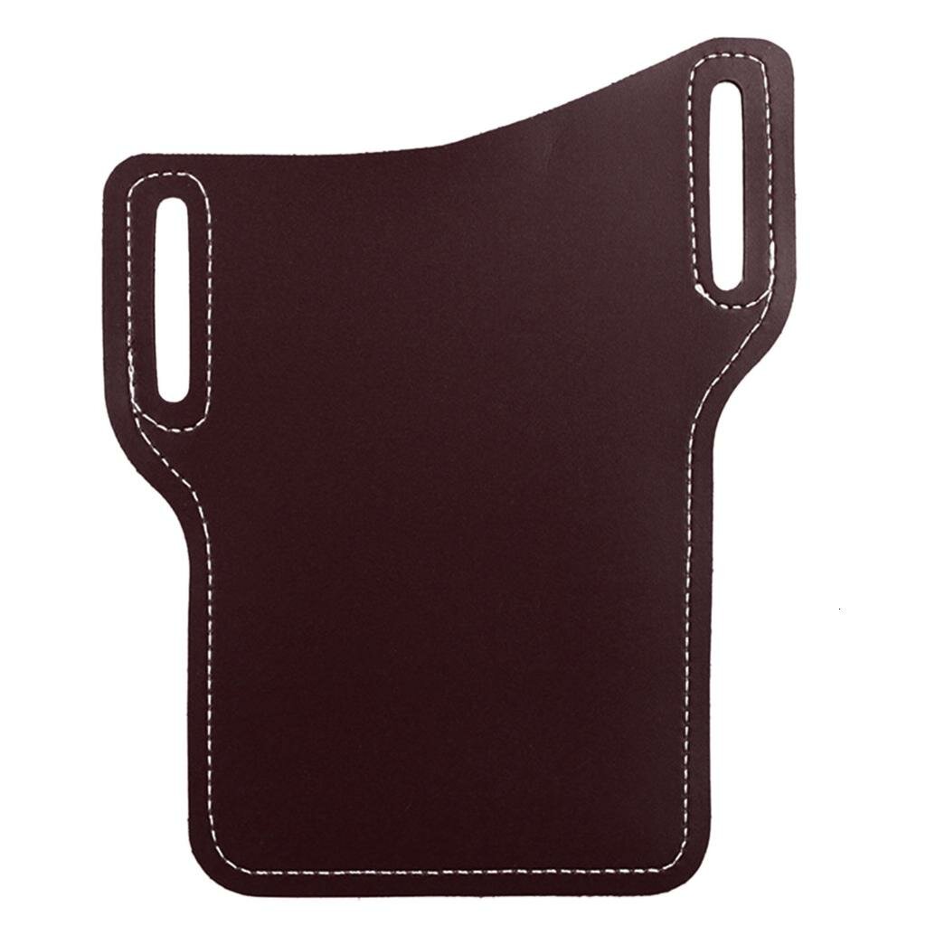 Чехол-портмоне для телефона из искусственной кожи с креплением на пояс, Красное вино