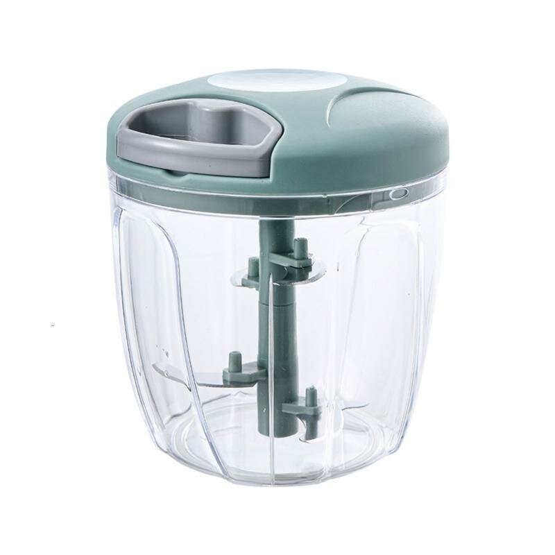 Чесноко-давилка и мясорубка, Зеленый - Большой