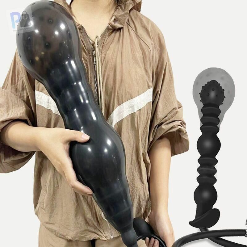 БДСМ складные надувные анальные пробки / надувные фаллоимитаторы, анальные расширители / вагинальные секс-игрушки для мужчин и женщин