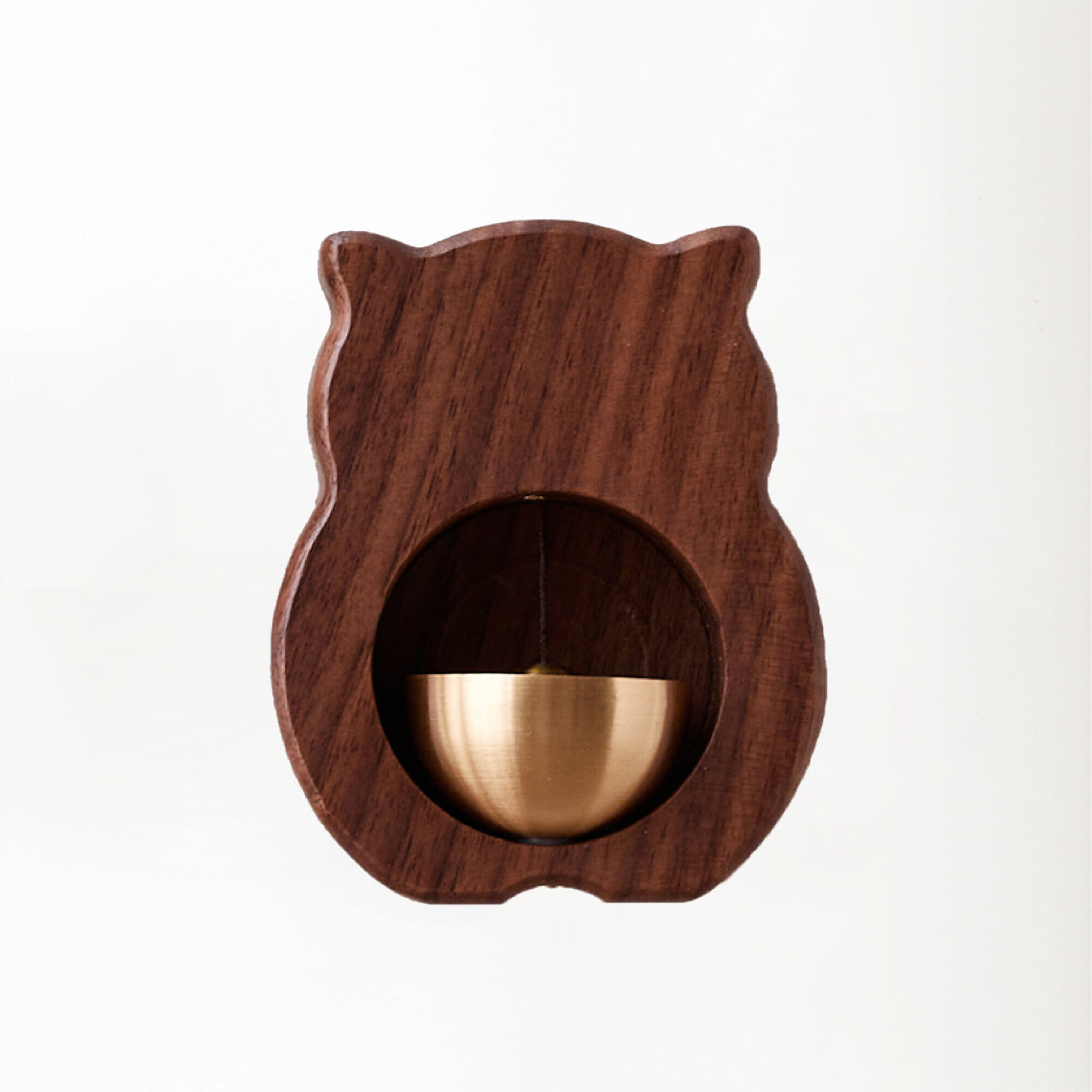 Дверной звонок с эффектом дофамина, ветровой колокольчик, медный звонок, магнитный подвес из чистого меди, японский ручной работы, автомобильный латунный колокольчик