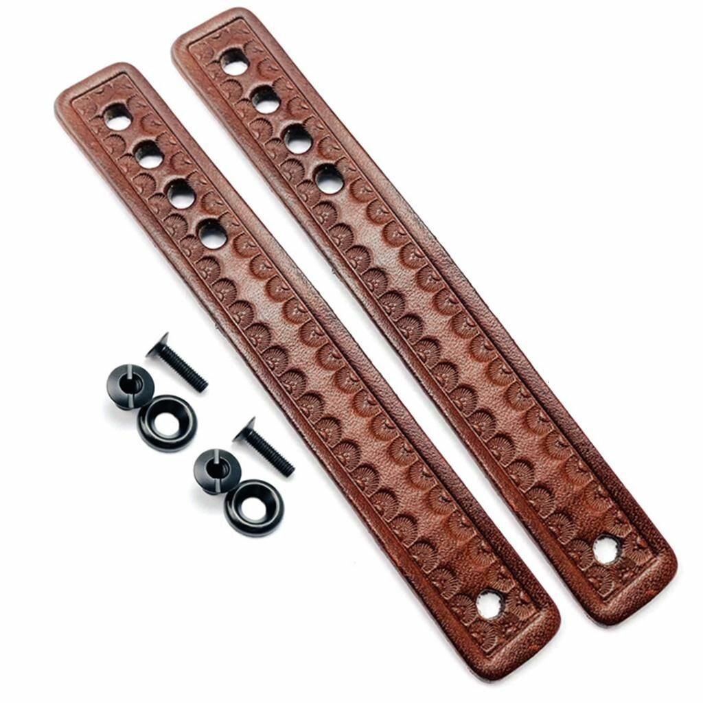 Кожаные кольца для ремня 2 шт. для кобуры IWB, Коричневый
