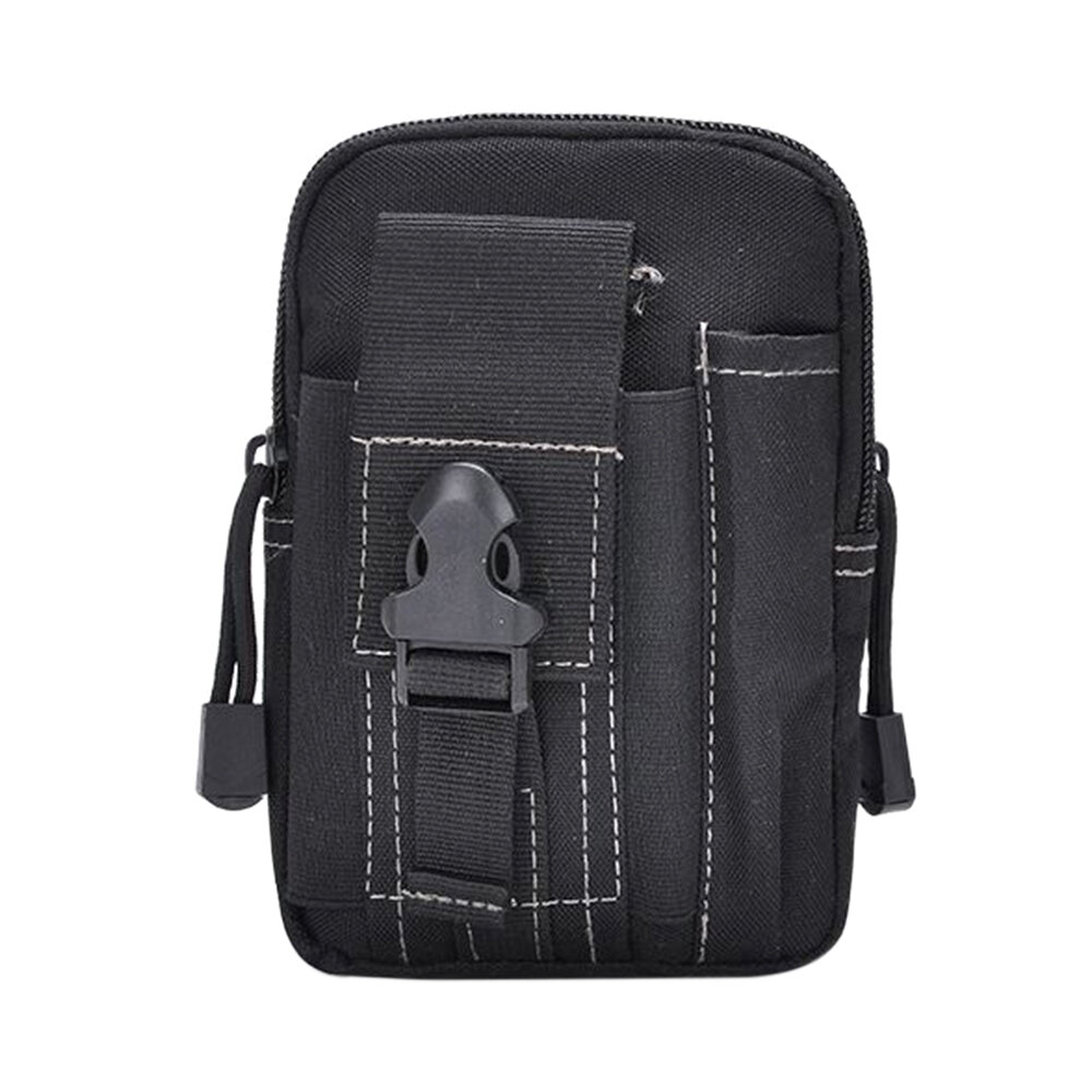 Черный портативный наружный тактический карманный сумок для мобильного телефона поясной сумок с ремнем для бега многофункциональный сумок для кемпинга походов рыбалки, материал оксфордская ткань, размер 175*120*60мм, вес упаковки 132гр, количество 1 шт.