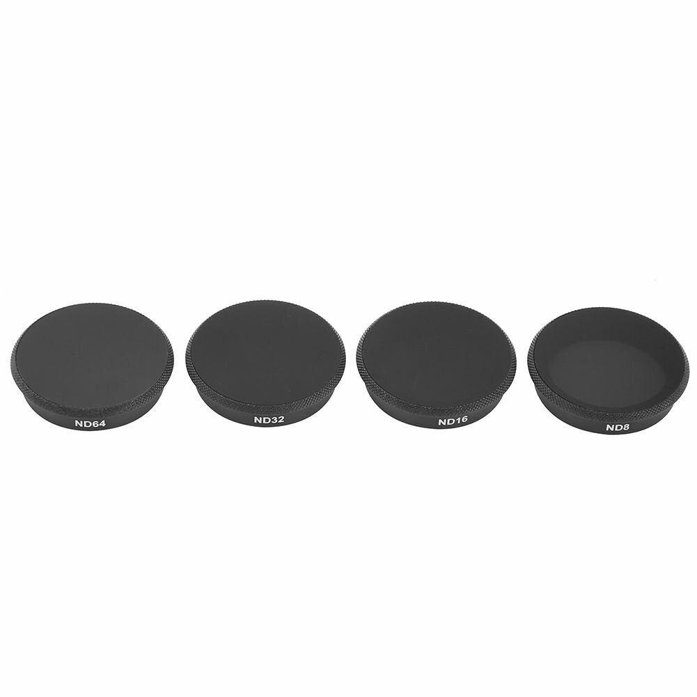 Фильтры ND JUNESTAR ND8, ND16, ND32, ND64 для OSMO ACTION, легкие, 4 в 1, защитный чехол в комплекте