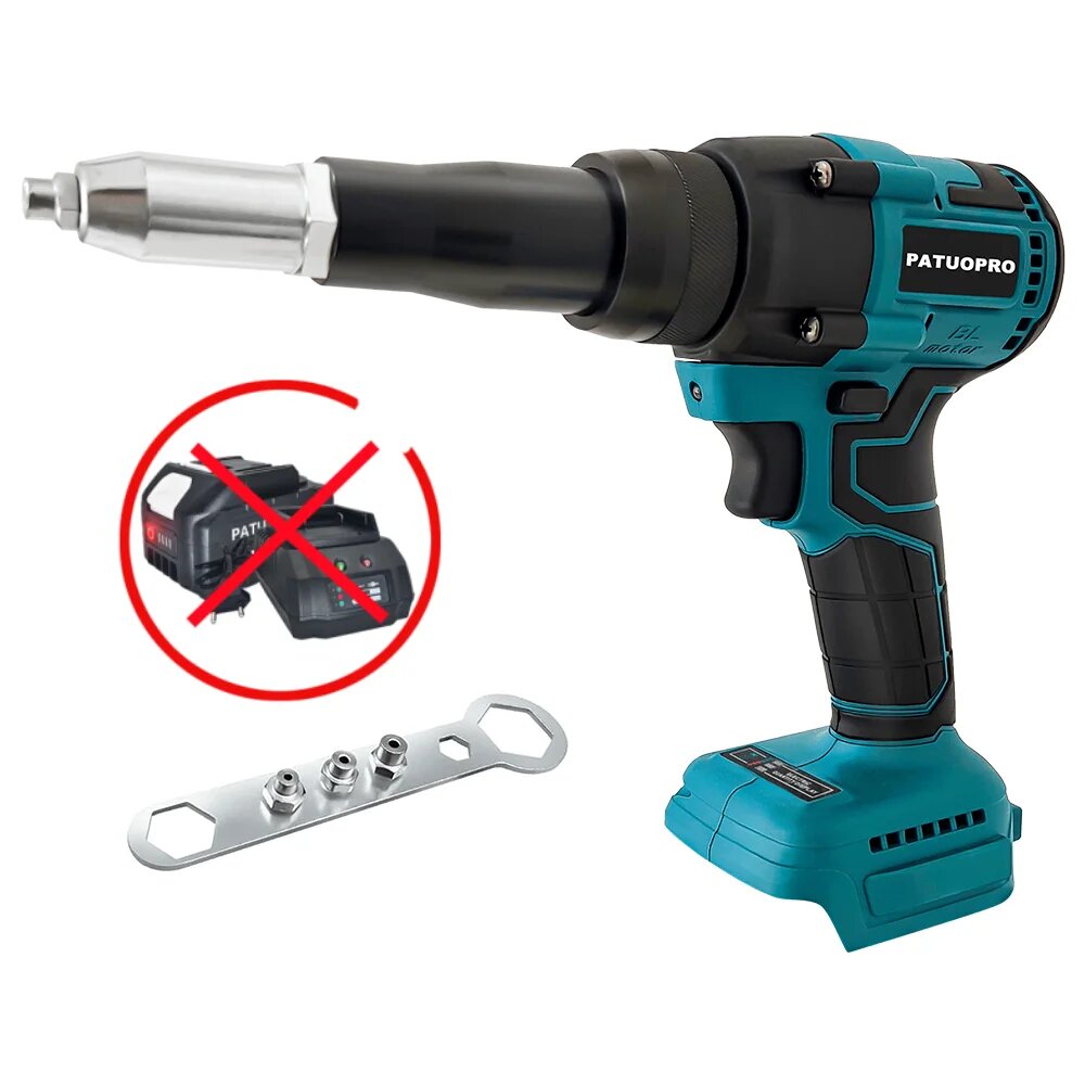 Беспроводной заклепочный пистолет Makita 18В 2,4-5,0 мм No Battery