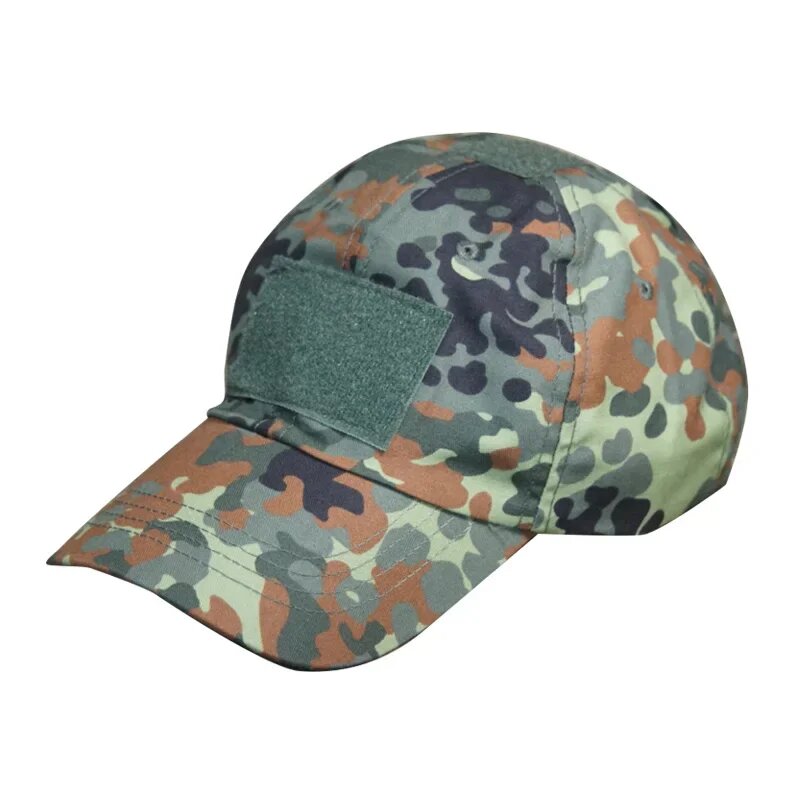 Тактическая бейсболка Jungle Spot Color Flecktarn De Spot зелёная DBMC