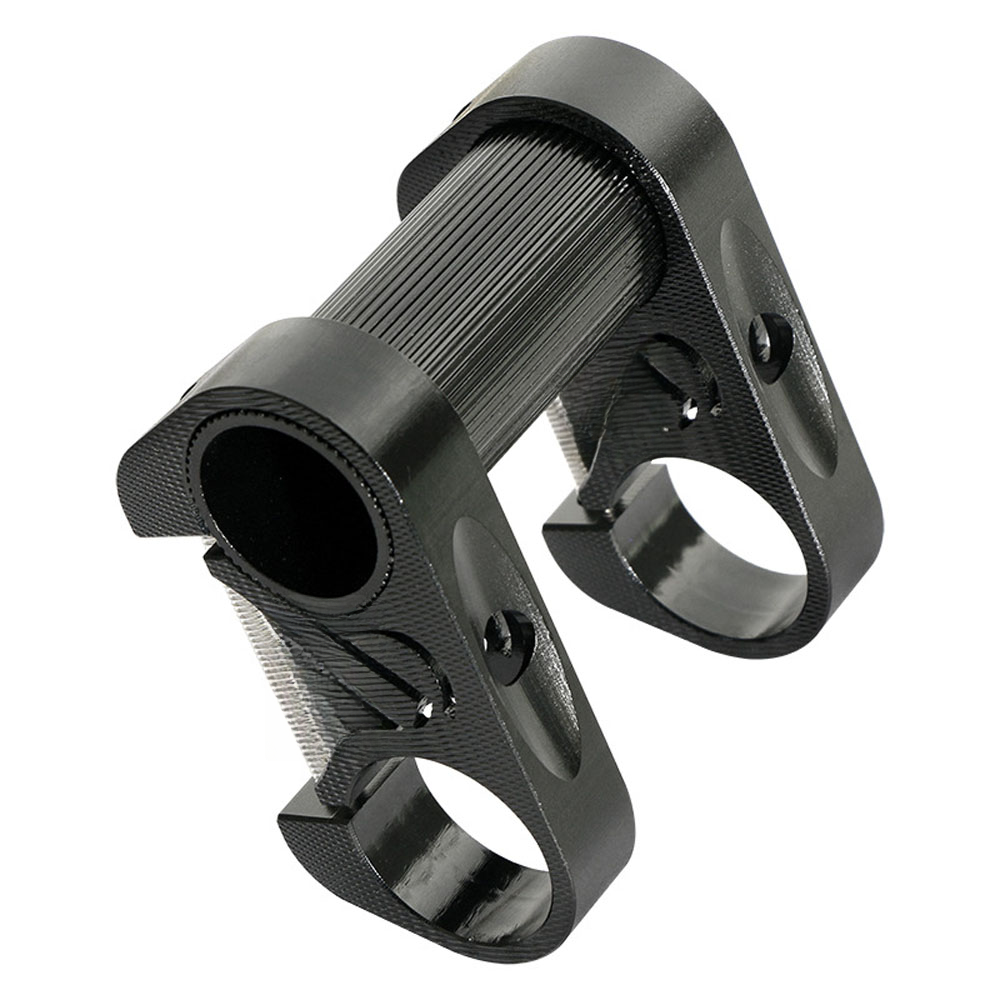 Поток для руля велосипеда из алюминиевого сплава Двойной руль Складной велосипед 412 Пустотелый двойной руль SP8 Модифицированный поток руля 25.4mm Поток для велосипеда 1шт Черный Красный Золотой Серебристый