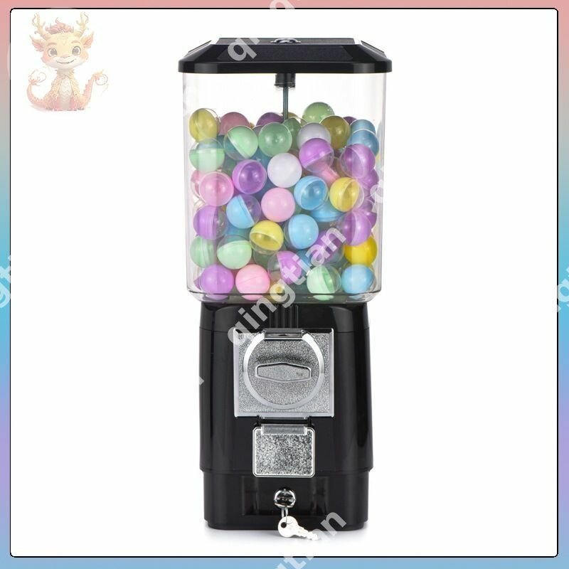 Вендинговый автомат для жвачек, попрыгунчиков, игрушек в капсулах и конфет/Опционально с монетным приводом/Механический торговый вендинговый аппарат KIDS'TOP.