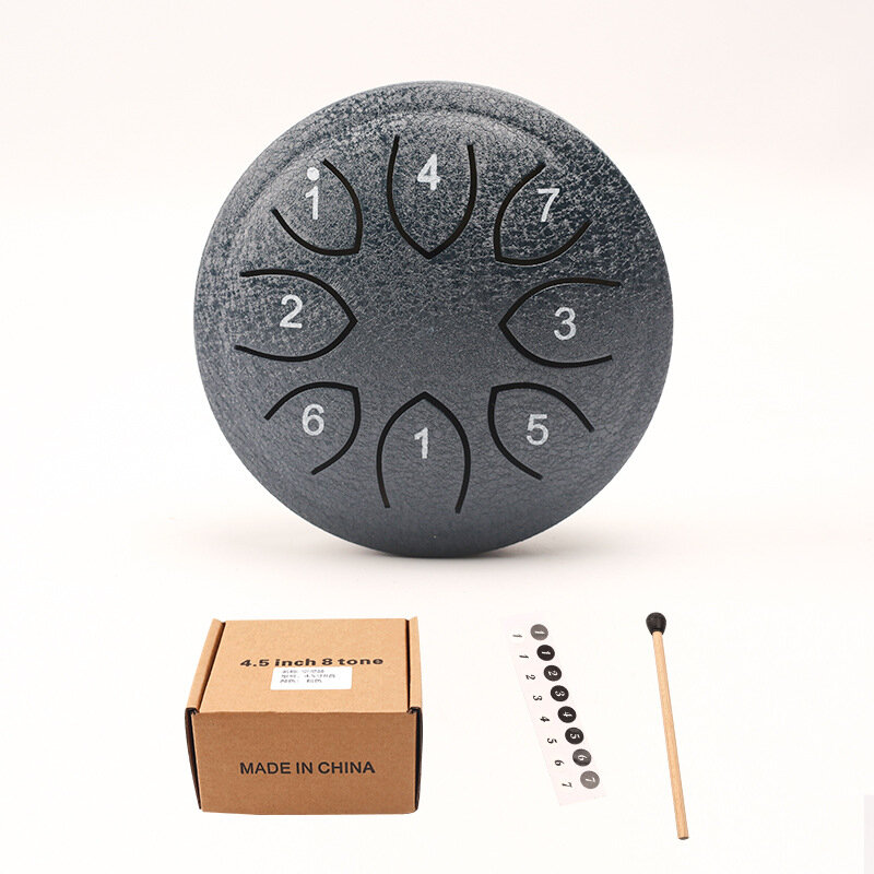 Прямая поставка с завода 3-дюймовый 6inch 8inch 12inch 14inch регулируемый воздушный барабан, беззаботный барабан, санскритский барабан, инструмент для студентов, цветной барабан