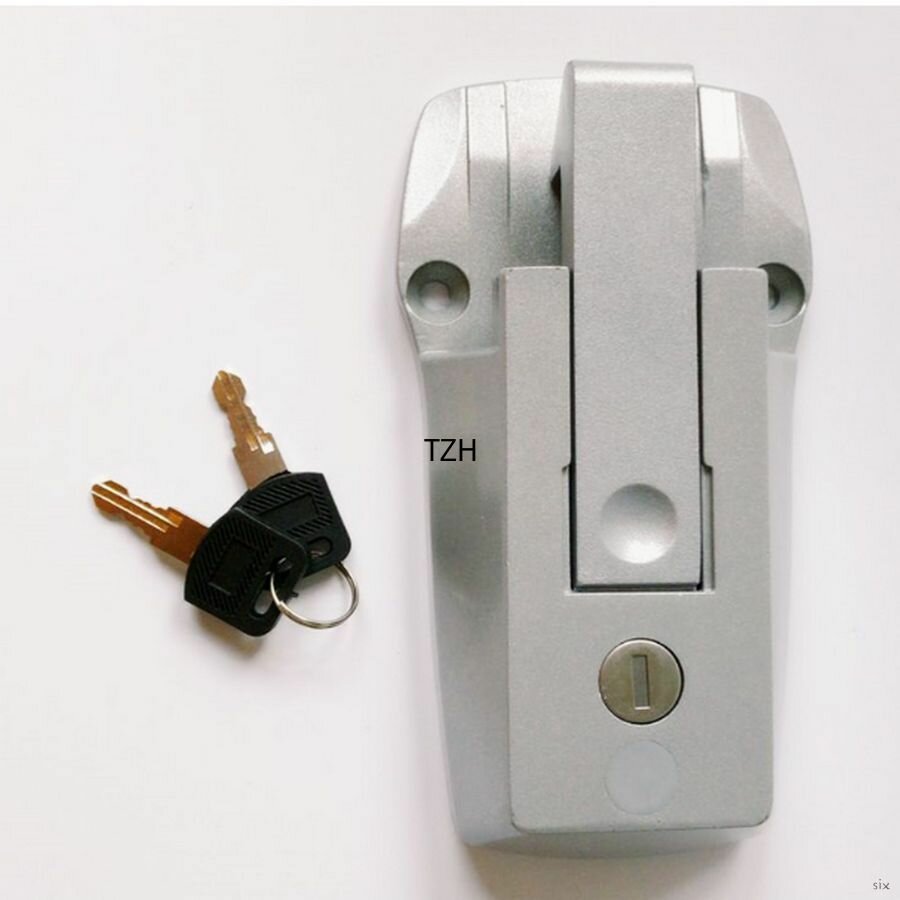 Замок фургона накладной с двумя ключами для ворот и дверей грузового автомобиля