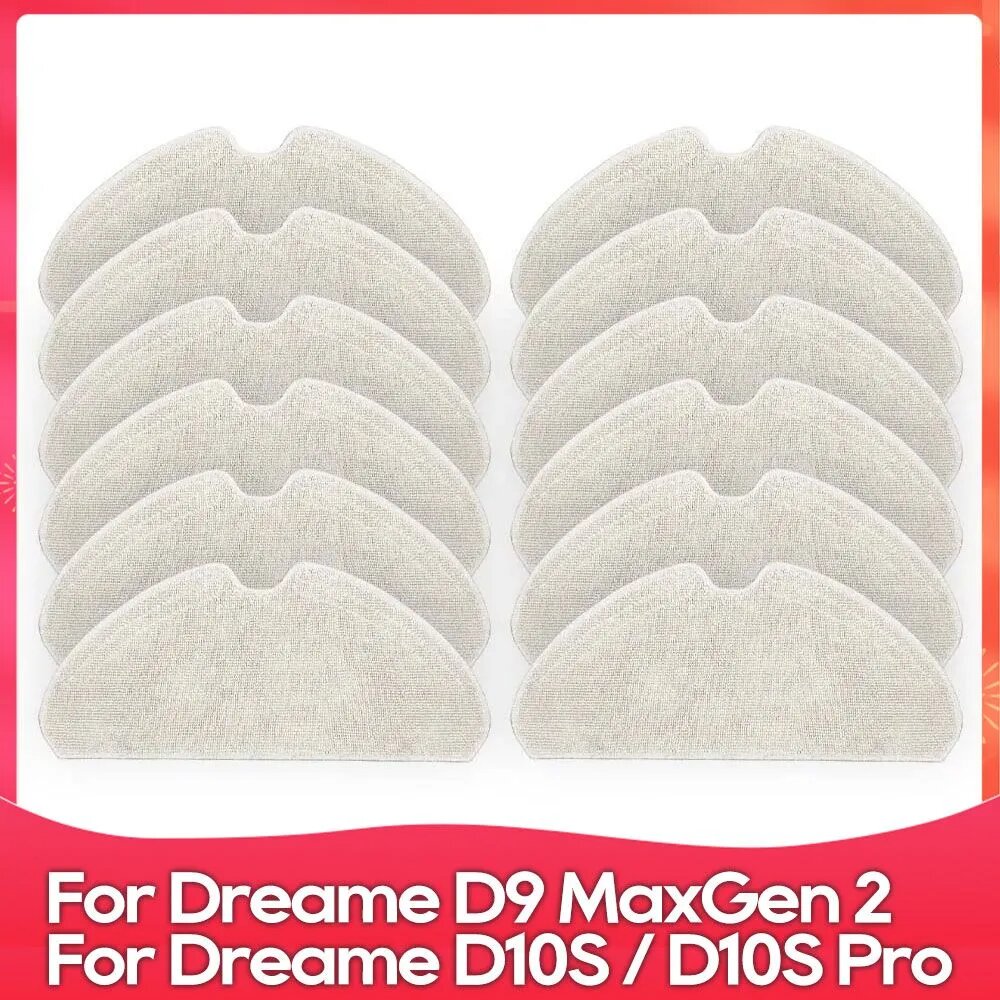 Совместимо с ( Dreame Bot D9 Max Gen 2 / D10s / D10s Pro ) ролик, боковая щетка, HEPA-фильтр, ткань для швабры, аксессуар для робота-пылесоса