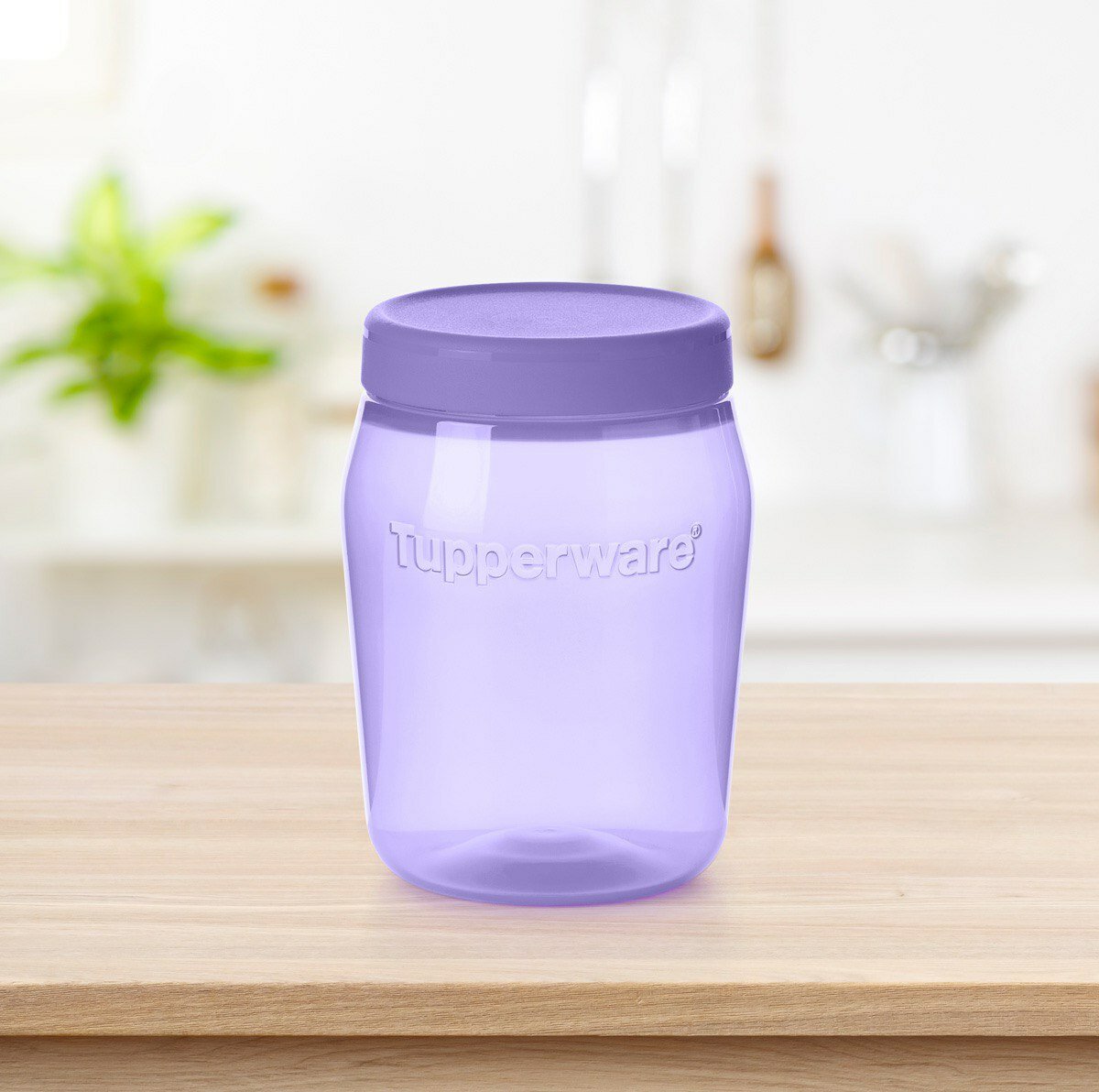 Контейнер Tupperware "Чудо-Банка", пластик, герметичный, 550мл, сиреневый