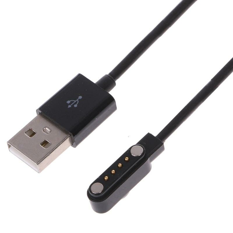 Держатель кабеля зарядки USB для смарт-часов, Черный