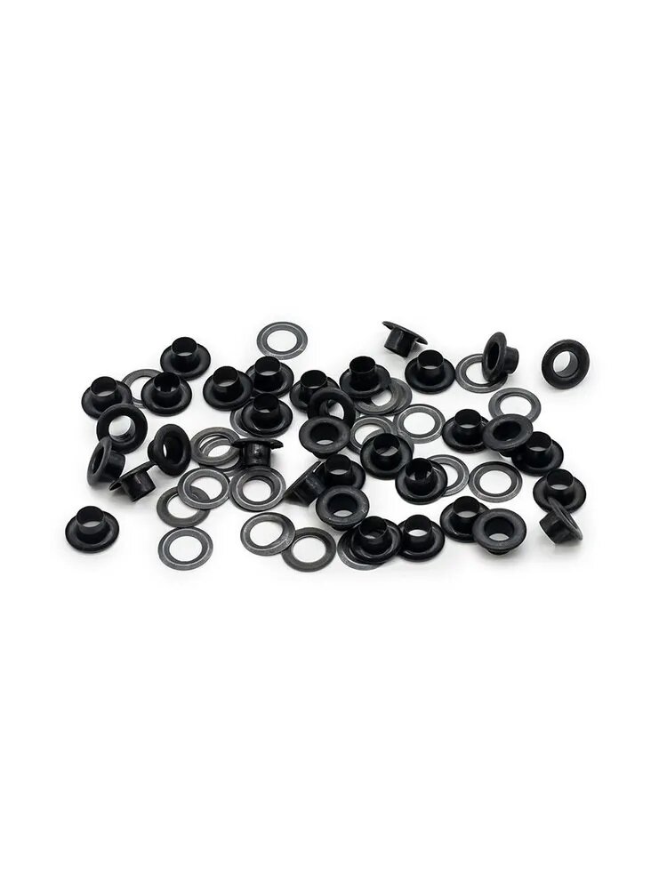 Люверсы New Star сталь №4 (Ø 6мм, h 6мм) цв. оксид уп. 100шт