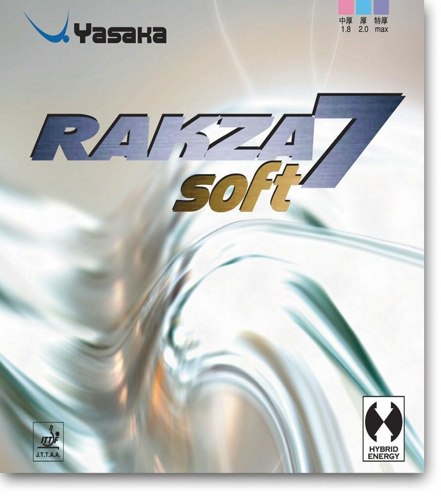 Накладка Yasaka Rakza 7 Soft (Толщина MAX, красная)