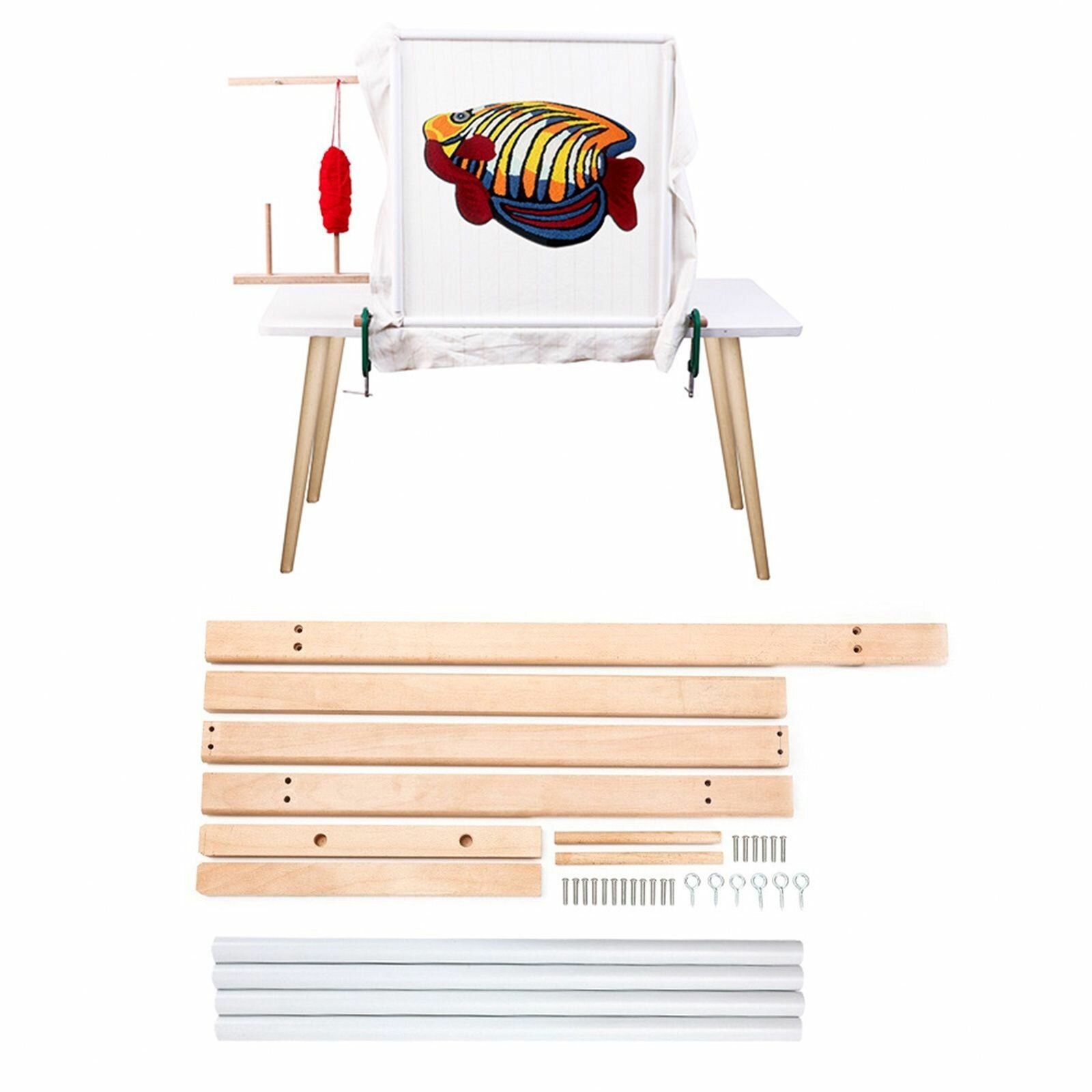 Прочная рама для тафтинга ковров Делает наборы подставок простыми в использовании