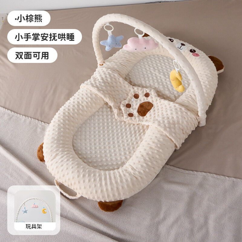 Кровать в кровати для новорожденных, антистрессовая, для детей 0-3 лет, антизапугивающее спальное гнездо, антизапугивающий спальный артефакт