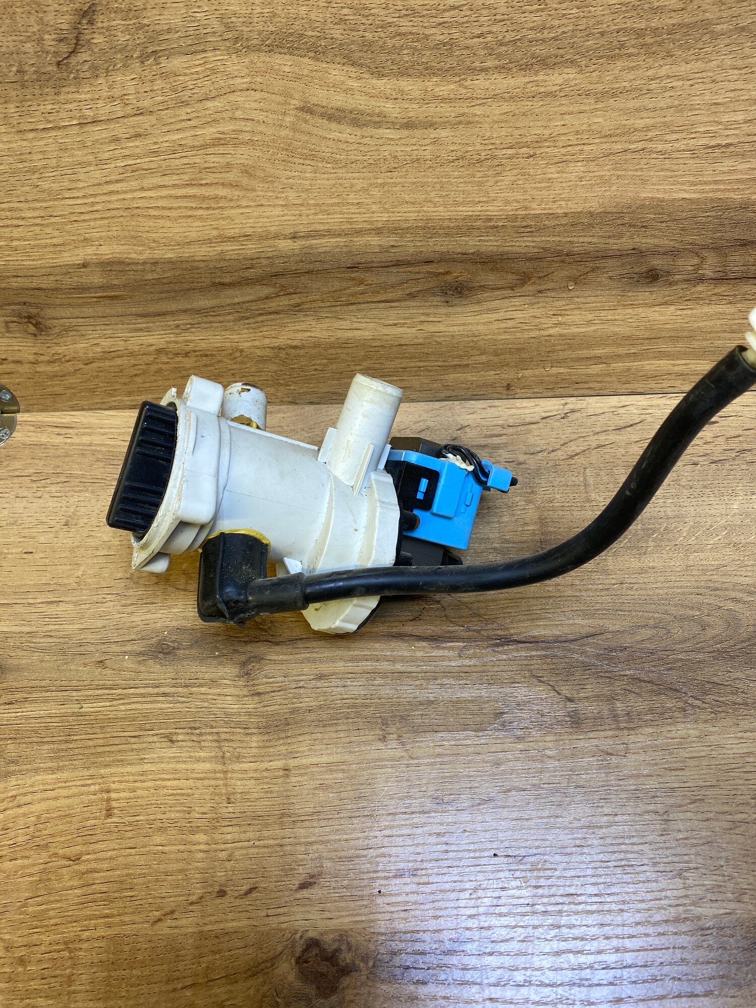 Насос с улиткой в сборе для стиральной машины SAMSUNG H1245A, оригинал, б/у