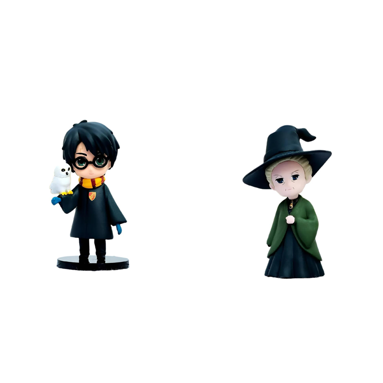 Коллекционные фигурки унисекс POP MART Harry Potter Magic World, Confirmed-Hedwig Harry+Professor McGonagall (Open)